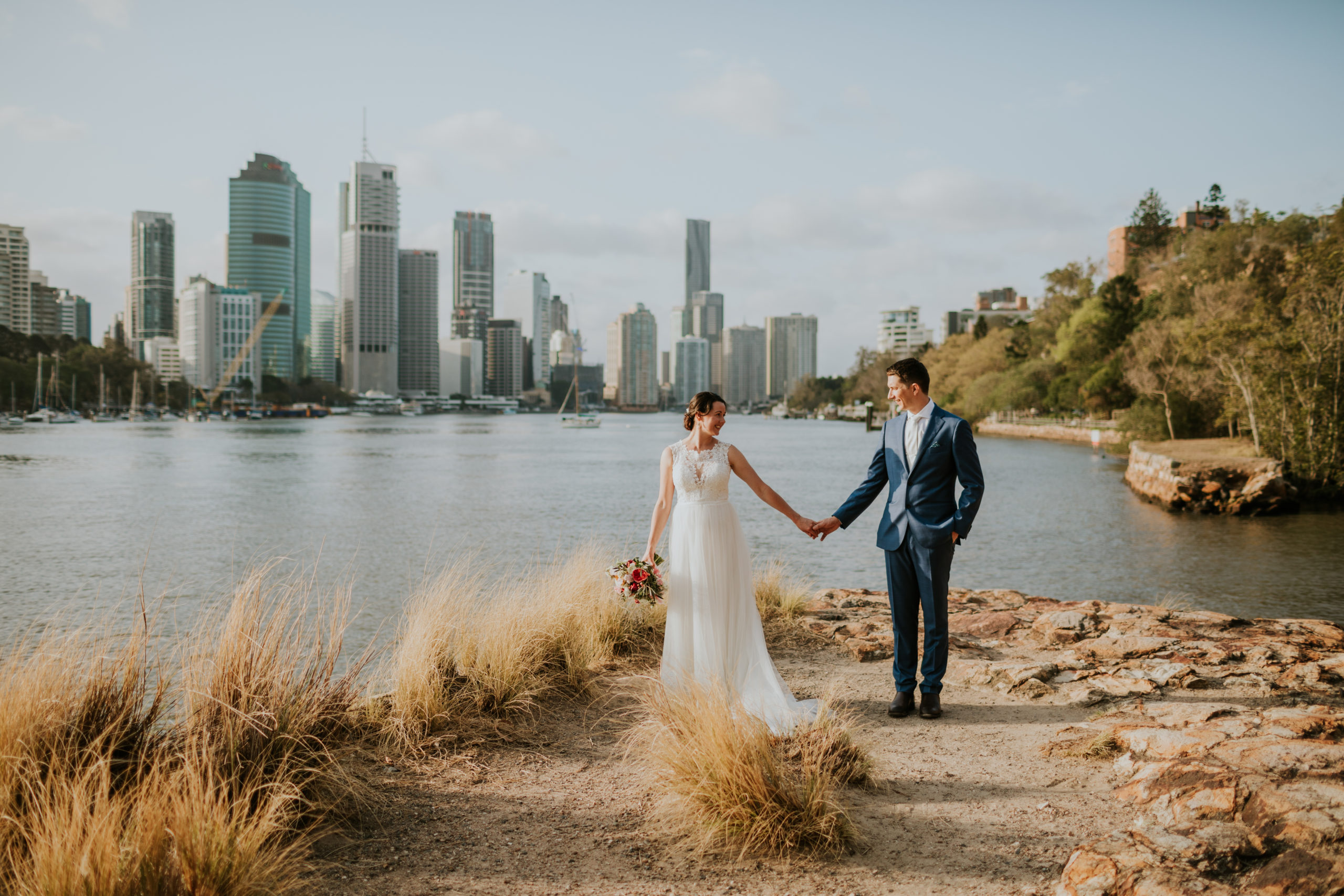 Wedding // Jess + Matt // Kangaroo Point Cliffs, Brisbane - Still Wild Love